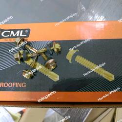 Jual BAUT ROOFING 3 CM / SKRUP ROOFING 12 X 30 CAMEL ISI 500 PCS ...