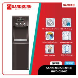 Promo Sanken Dispenser Galon Bawah HWD-C523IC Hitam Cicil 0% 3x ...