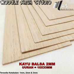 Jual KAYU BALSA SHEET / KAYU BALSA 2mm x 100mm x 300mm - Kota Tangerang ...