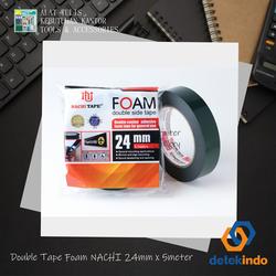 Jual Isolasi Foam Double Tape Nachi 12mm 24mm x 5 mtr Hijau Double sided - 12mm 1.2cm x 5m ...