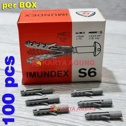 Jual Fisher IMUNDEX S10 / Fiser Angkur Lubang Dinding Tembok 10mm Wall Plug - Kota Makassar ...