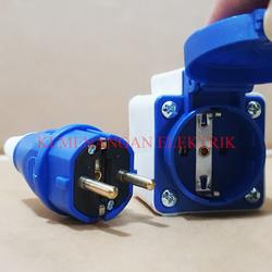 Jual FORT MOBILE SOCKET MOUNTING + PLUG 2 PIN 1 PHASE 16A SET WATERPROOF - Jakarta Utara - Toko ...