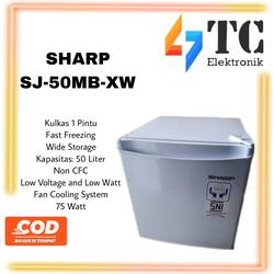 Promo Sharp Kulkas Portable SJ-50MB-XB Mini Bar Black 50L Cicil 0% 3x ...