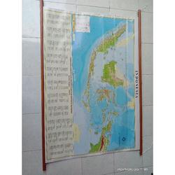 Jual Peta Gulung Peta Dunia Peta indonesia Peta Provinsi Ukuran ...