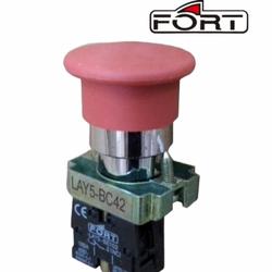 Jual Emergency Push Button 22mm LAY5-BS542 FORT (Push lock-Turn to ...