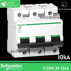 Jual MCB SCHNEIDER C120N 125A 125 AMPER 3P 3 POLE 3 PHASE 10kA A9N18369 - Jakarta Pusat - SURYA ...