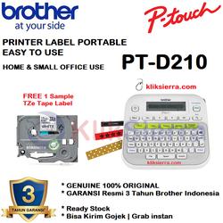Jual Brother PT-D210 P-Touch Printer Label Maker - Jakarta Pusat ...