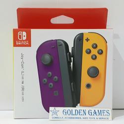 Jual Nintendo Switch Joycon Purple Neon Orange / Joy Con Purple Neon ...