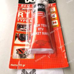 Jual High Temp Red Silicone Sealant / Lem Silikon Merah 650 70 G ...