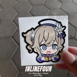 Jual Stiker Genshin - Hu Tao - Sticker Anime Hologram Hutao Wibu Jepang ...