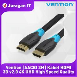 Jual Vention [AACBI 3M] Kabel HDMI 3D v2.0 4K UHD High Speed Quality - BULAT AAC - Jakarta Barat ...