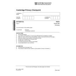 Jual Primary Checkpoint 2015-2021 Science 0846 past papers and mark ...