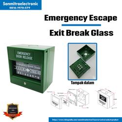 Jual ELOCK | Emergency Break Glass Door Release | FOR ACCESS CONTROL ...