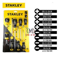 Promo Stanley Cushion Grip Screwdriver Set / Obeng Set (8 pcs ...