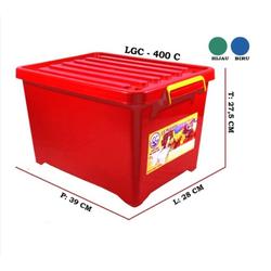 Promo BOX CONTAINER 40 LITER + RODA - Kontainer Box Plastik / Container ...
