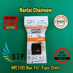 Jual Rantai Chain Saw STIHL MS-180 16 Inch ORIGINAL - Jakarta Utara - Jangkar Biru | Tokopedia
