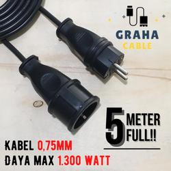 Jual Sambungan Kabel Listrik (Extension) 5/7/10/15/20 Meter BROCO - 5 ...