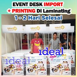 Jual Event desk meja jualan Eventdesk meja promosi meja lipat pvc ...