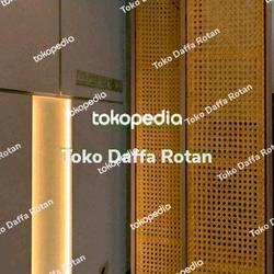 Promo Plafond Rotan Sintetis | Fasade Building | Shelves | Panel Rattan ...