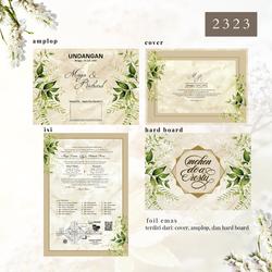 Jual Blangko Undangan Pernikahan ERA BARU / ERBA 2321 SET Hard Cover ...