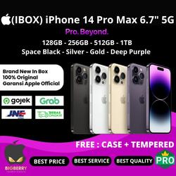 Jual (IBOX) iPhone 14 Pro Max ProMax 5G 128GB 256GB 512GB 1TB Resmi TAM ...