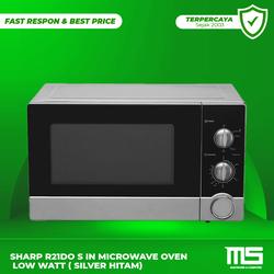 Promo SHARP R21DO S IN Microwave Oven Low Watt ( Silver Hitam) - R220 ...