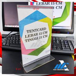 Jual Tempat Brosur / Tent Holder / Tent Card Akrilik Display A4 Tipe L ...