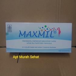 Jual MAXMIL BOX ISI 30 TABLET - Kaplet vitamin kehamilan dan menyusui ...