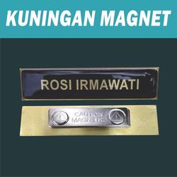 Jual Name Tag Papan Nama Kuningan CUSTOM BISA LOGO - Jakarta Pusat ...