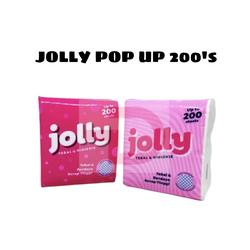 Jual Tissue Jolly Pop Up 200 Sheet / Tisu Meja Makan 200 - Kota ...