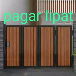 Jual pagar lipat minimalis roda 2 - Kota Depok - garsel.lass mandiri ...