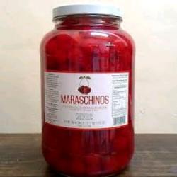 Jual CHERRY MERAH TANGKAI ANI MARASCHINO CHERRIES RED CHERY STEM BUAH ...