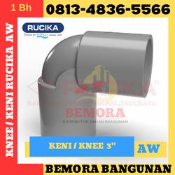 Jual Knee PVC AW 3 Inch Rucika Elbow PVC AW 3" Rucika - Jakarta Selatan ...