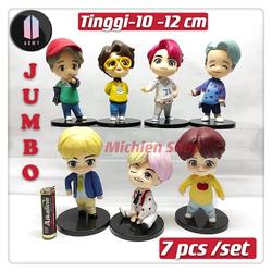 Jual Action Figure KPOP Idol BTS Big Size Set isi 7 / Jumbo Tiny Tan BT21 - DUDUK - Jakarta ...