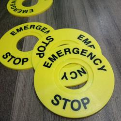Jual name plate for emergency stop dia 90mm - Jakarta Pusat - Online-36 ...