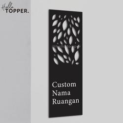 Jual Custom Tulisan Sign Papan Nama Kantor Office Door Signage Acrylic ...