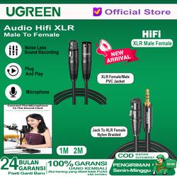 Jual Kabel Audio UGREEN Jack 3.5mm Male To HIFI XLR Female Audio - XLR To XLR, 2 METER - Jakarta ...