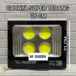 Jual VALESCOM lampu sorot led COB 50W 100W 200W 300W 400W SNI outdoor ip66 - 300w - Jakarta ...