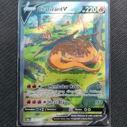 Jual Kartu Pokemon Charizard Ex SAR 220/170 KILAU HITAM Indonesia SV3S ...