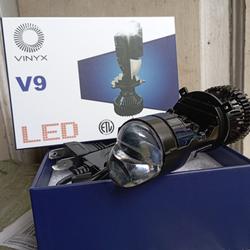 Jual lampu led vinix V9 projie H4 mini projector lens lensa original ...