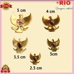 Jual pin LK paskibra / pin merah putih garuda bendera merah putih resin ...