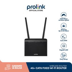 Promo Prolink SIM 4G LTE UNLOCK Fixed line Modem WiFi Router CAT 6 Dual ...