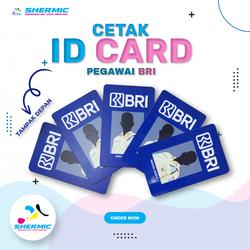 Jual Cetak Custom Print UV DESAIN ID CARD BUMN NAME TAG PVC RFID E-TOLL - Spot Doff 1S, RFID 13 ...