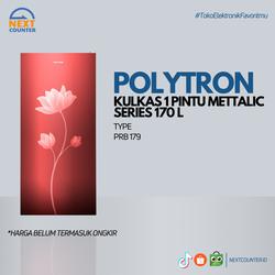 Promo POLYTRON Kulkas 1 Pintu Beauty metal door 170 liter PRB 179 ...