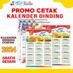 Jual Kalender 2023 Custom Ukuran A3 Cetak Kalender Dinding - GRATIS ...