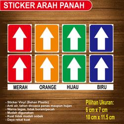 Jual Stiker Tanda Panah / Rambu Arah Panah / Sign Arah Panah - S HIJAU ...