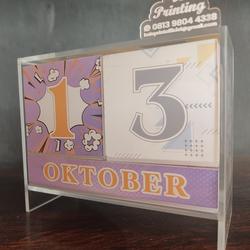 Jual kalender meja unik | kalender acrylic - Kota Tangerang - Bolo ...