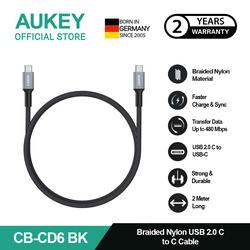 Promo AUKEY Kabel Charger Type C CB-CD3 Braided Nylon USB A to USB-C 2M - 1 Meter - Jakarta ...