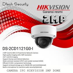 Jual DS-2CD1021G0-I Hikvision 2MP PoE IP Camera CCTV Outdoor Bullet IR 20M - LENSA 2.8MM ...