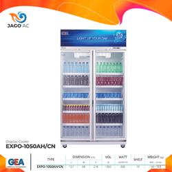 Jual GEA DISPLAY COOLER EXPO-1000VFC / Showcase GEA 2 Pintu 1050 Liter ...